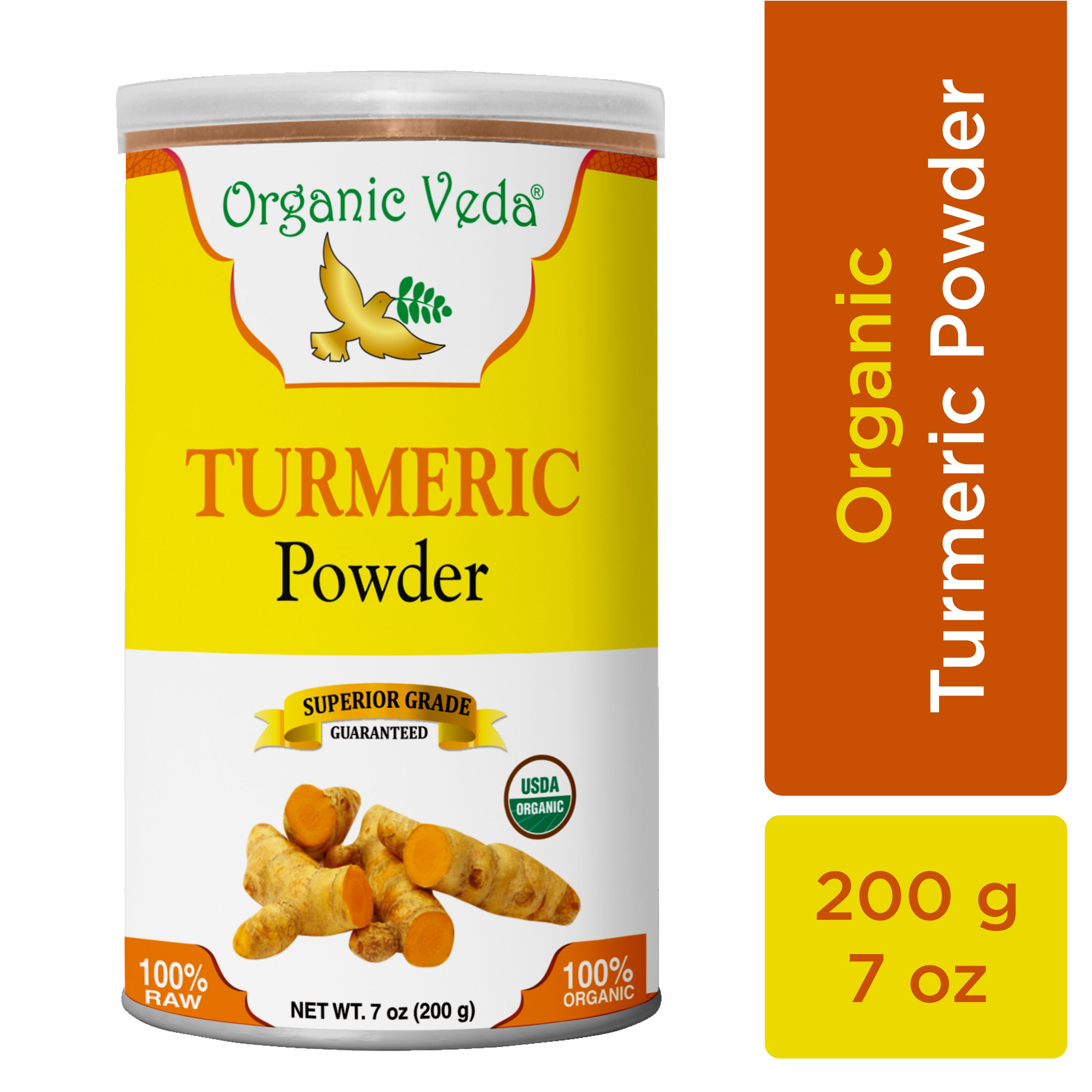Turmeric Powder, 100% Natural & Organic Turmeric Powder