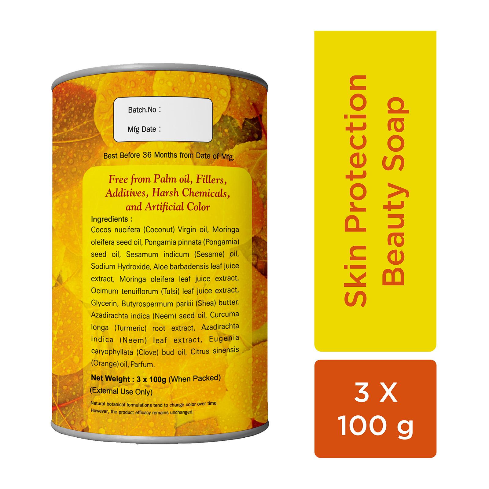 Buy 100% Natural Skin Protection Beauty Soap Three Pack