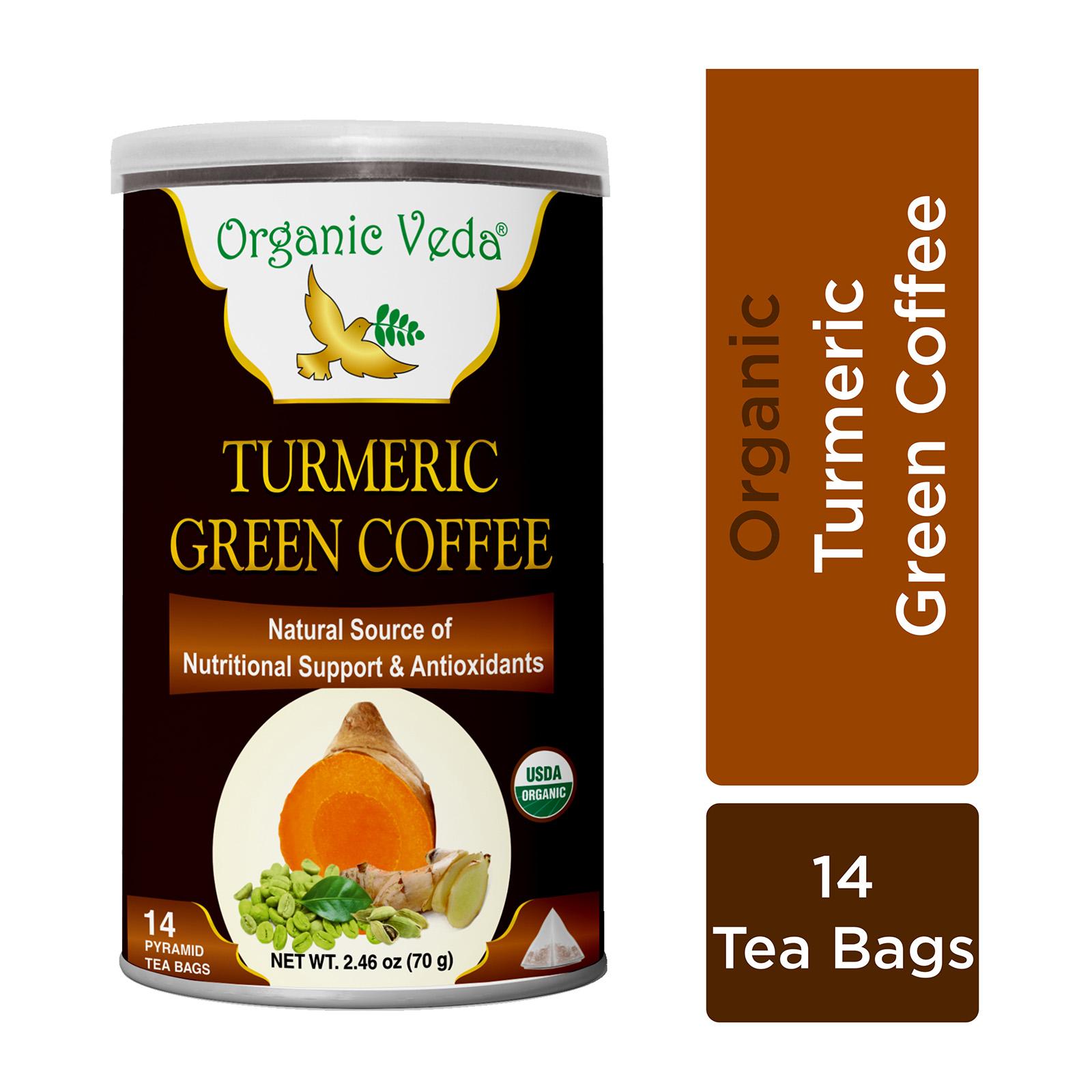 Organic Veda Turmeric Green Coffee is an adventurous barista combining ...